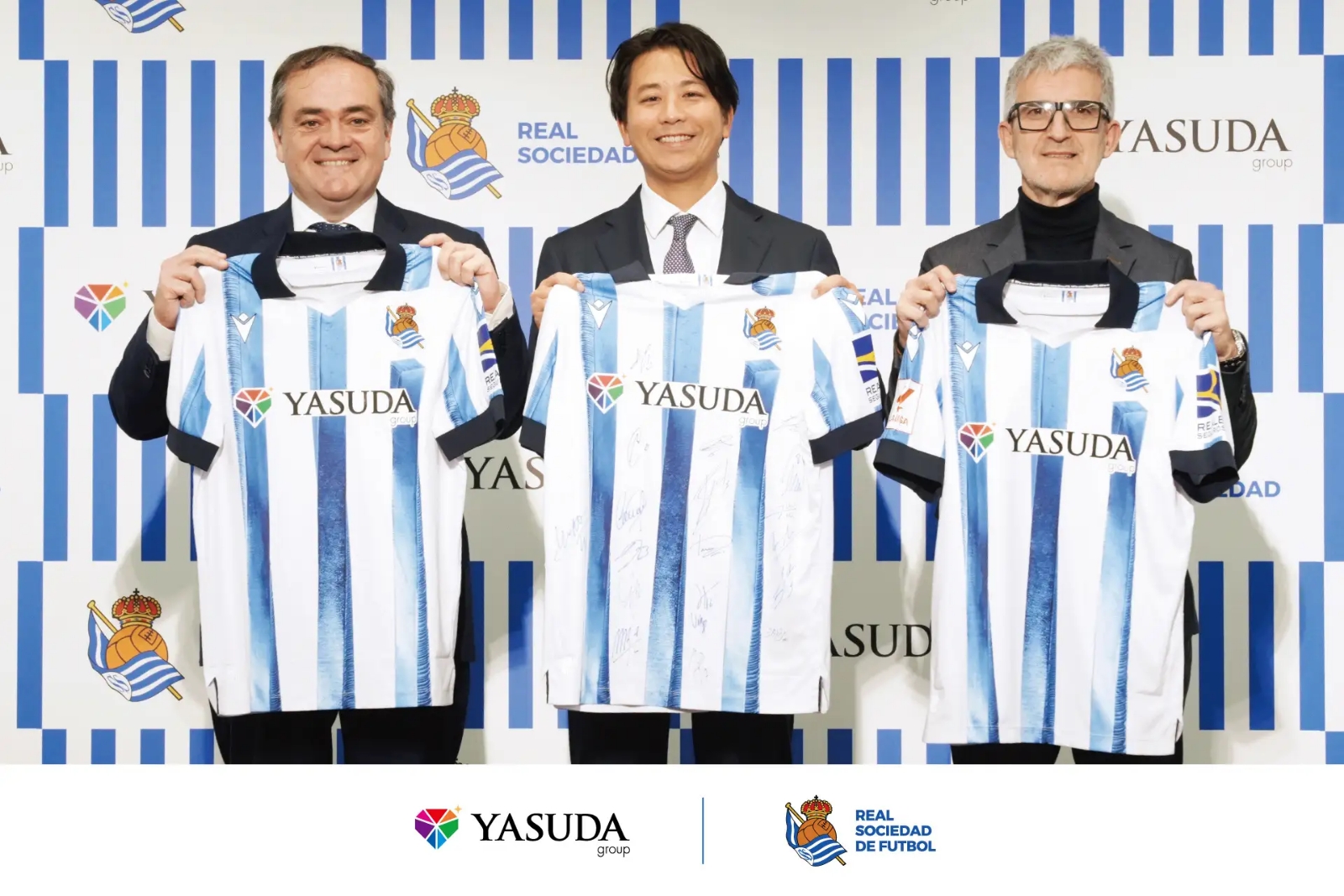 株式会社ヤスダグループ、スペインサッカークラブ「レアル・ソシエダ」とのパートナーシップ契約締結発表会を実施｜YASUDA GROUP | 株式会社ヤスダグループ